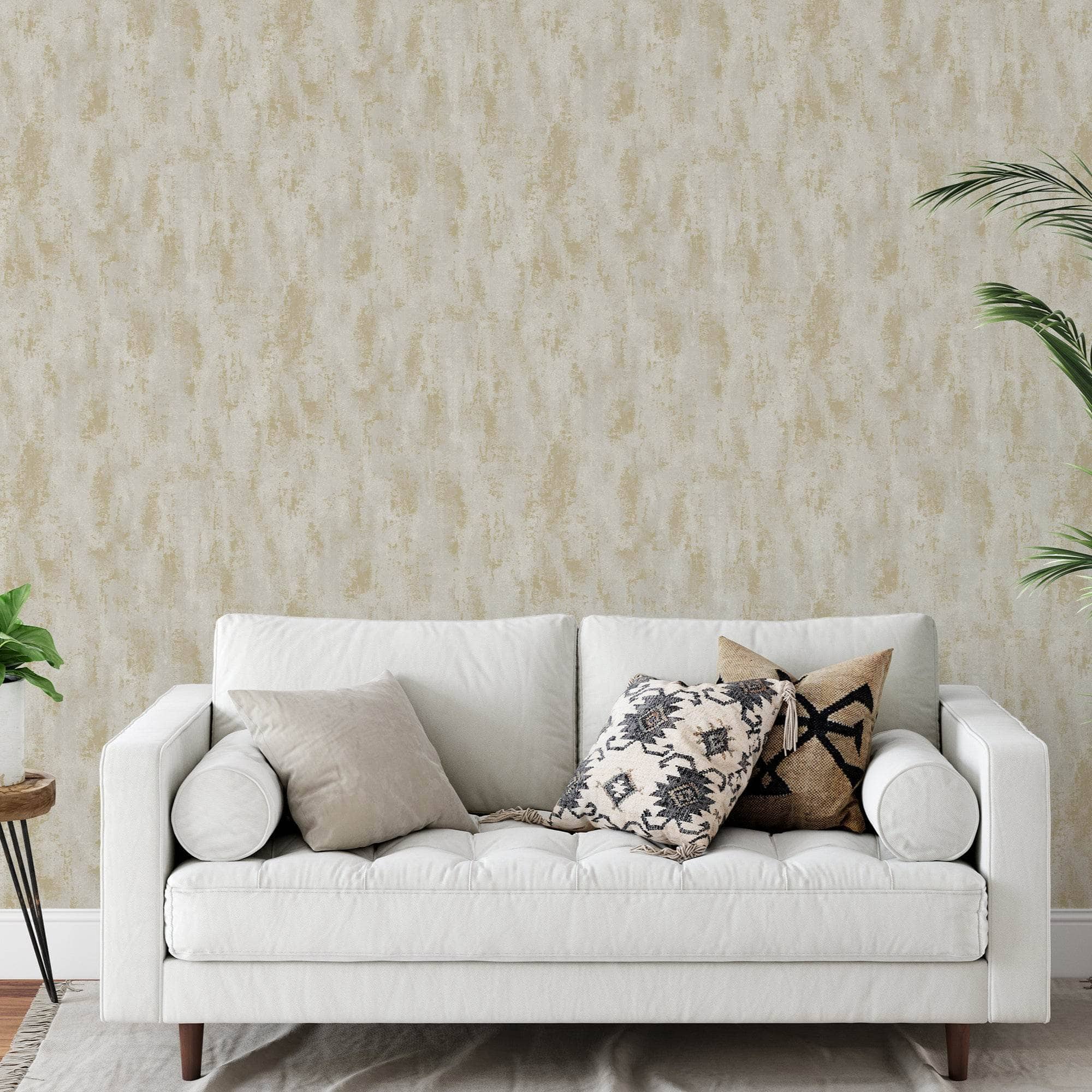 Grandeco Venetian Plain Taupe Wallpaper - A75803 | Taskers Online Store, Liverpool & Manchester