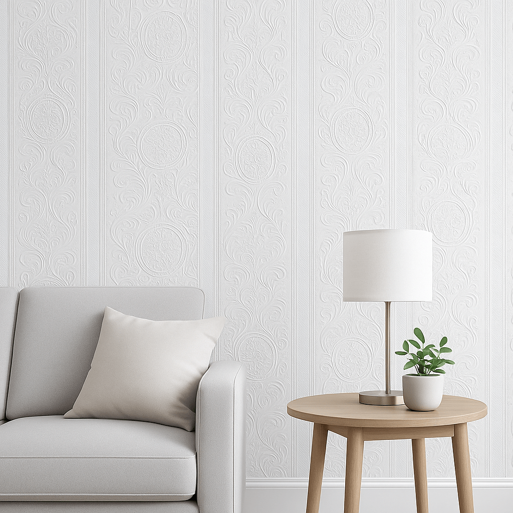 Anaglypta Louisa Wallpaper - RD750 | Taskers Online Store, Liverpool & Manchester