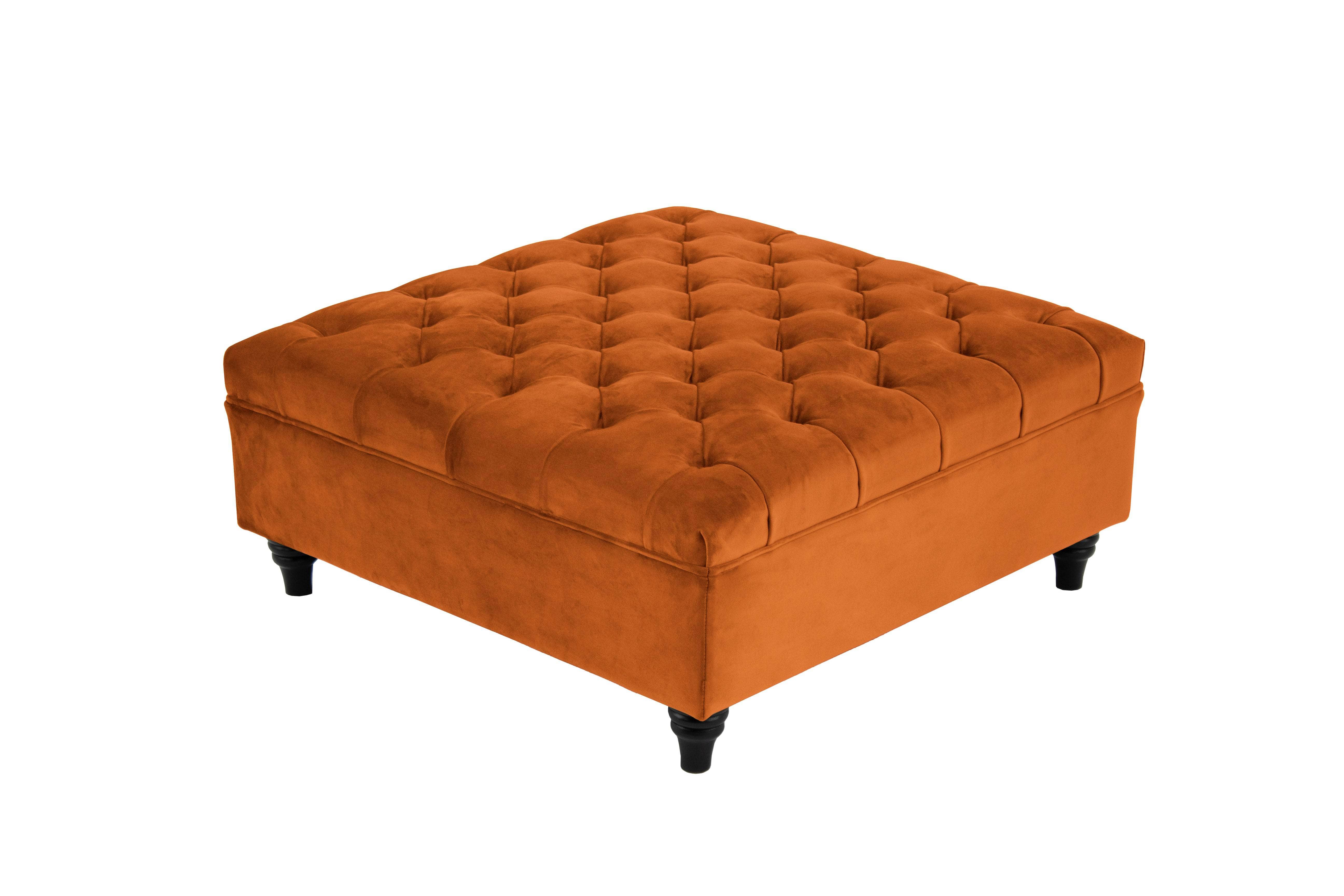 Outlet Canterbury Footstool - Rust | Taskers Online Store, Liverpool ...