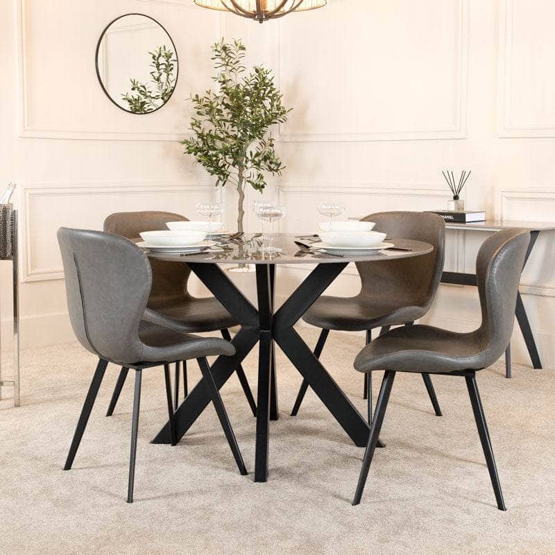 Athena Round Table & 4 Chairs | Taskers Online Store, Liverpool ...