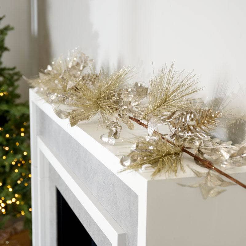 Champagne Modern Metallic Garland - 180cm | Taskers Online Store ...
