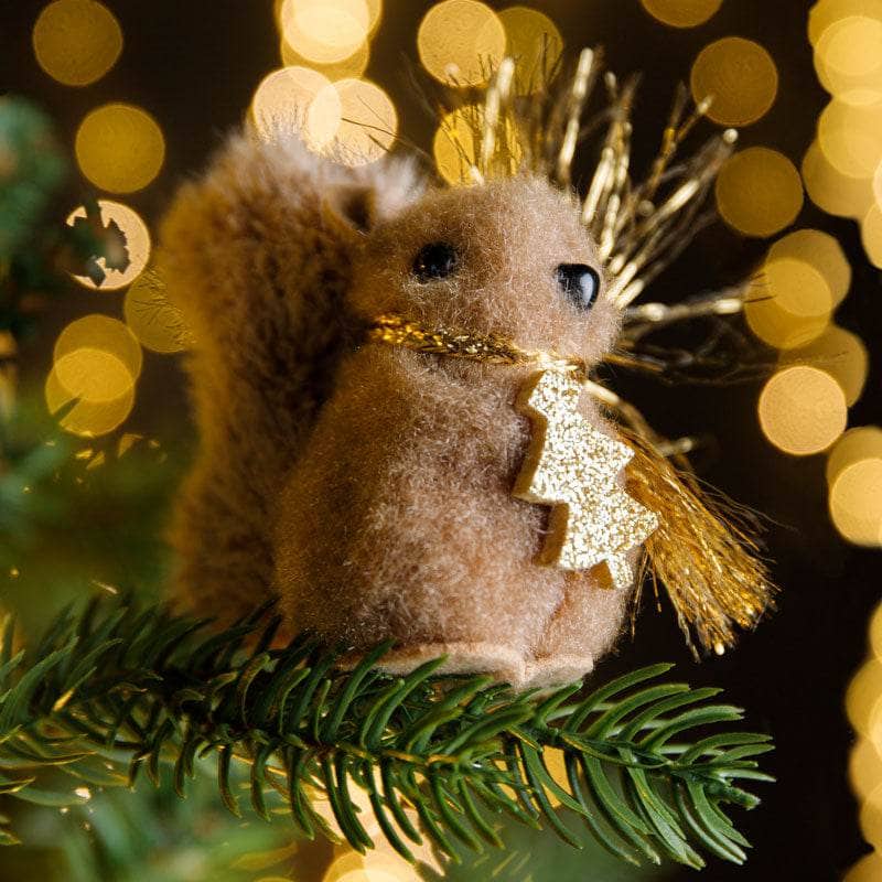 Assorted Fabric Squirrel Decoration - 8cm | Taskers Online Store ...