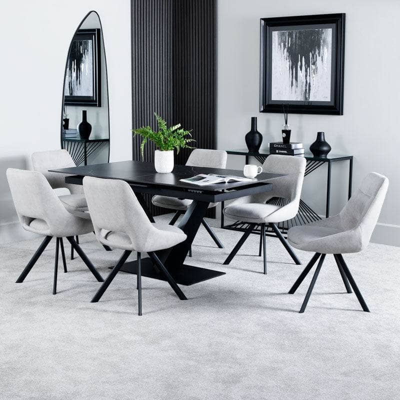 Ashton Dining Table & 6 Chairs | Taskers Online Store, Liverpool ...