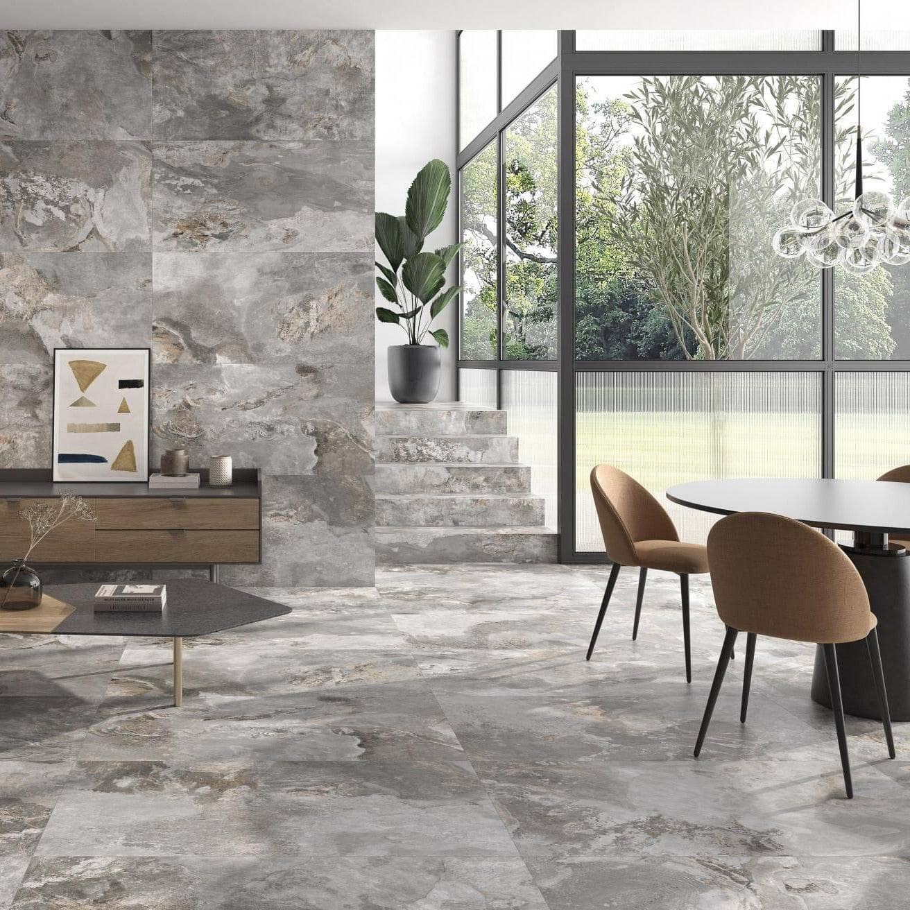 Slate Way Ash Tiles - 60 x 120cm | Taskers Online Store, Liverpool ...