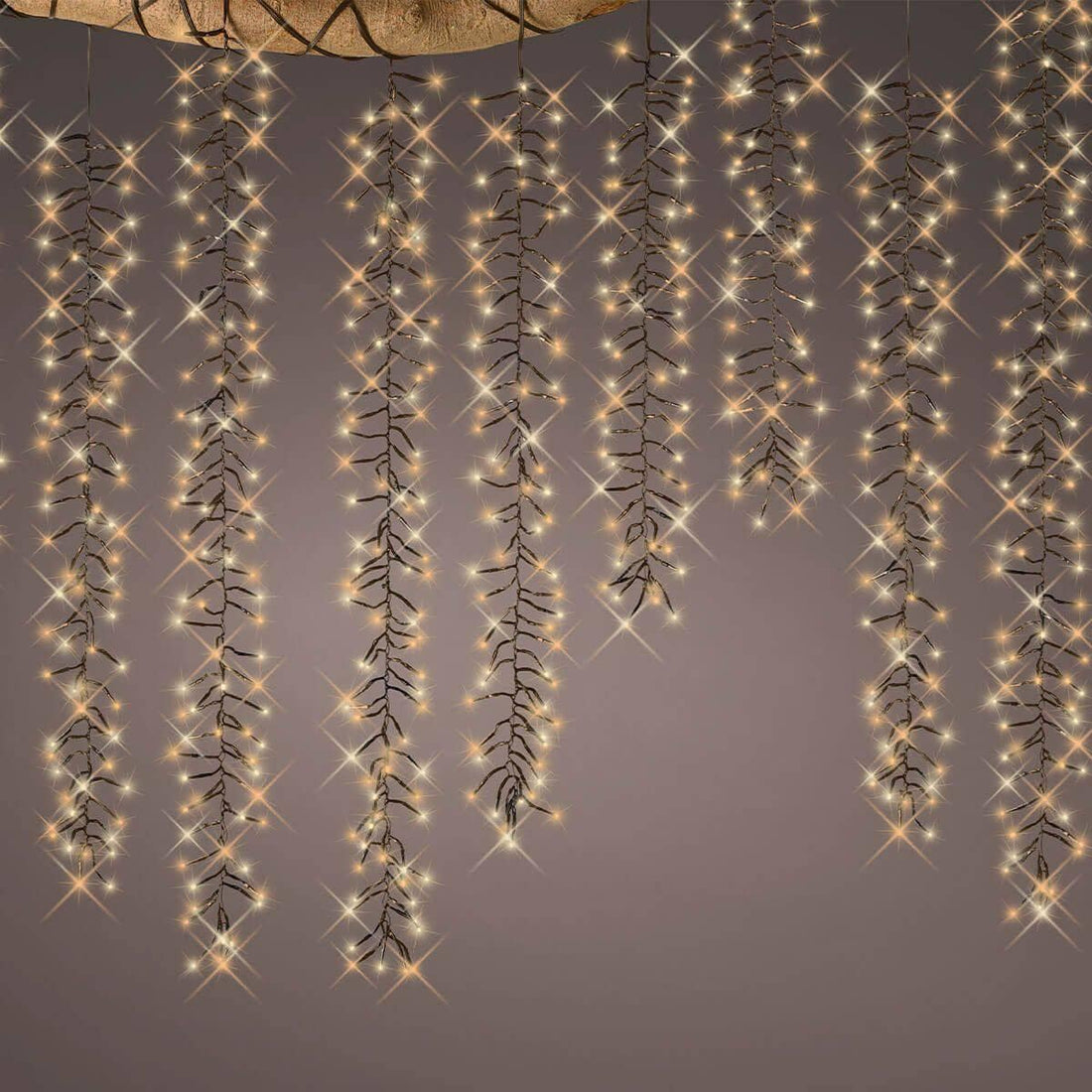 LED Tree Cascade Cluster Warm White - 18x Drop Cascades | Taskers ...