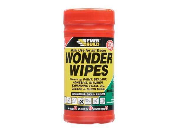 Everbuild Wonder Wipes - 100Pk | Taskers Online Store, Liverpool ...