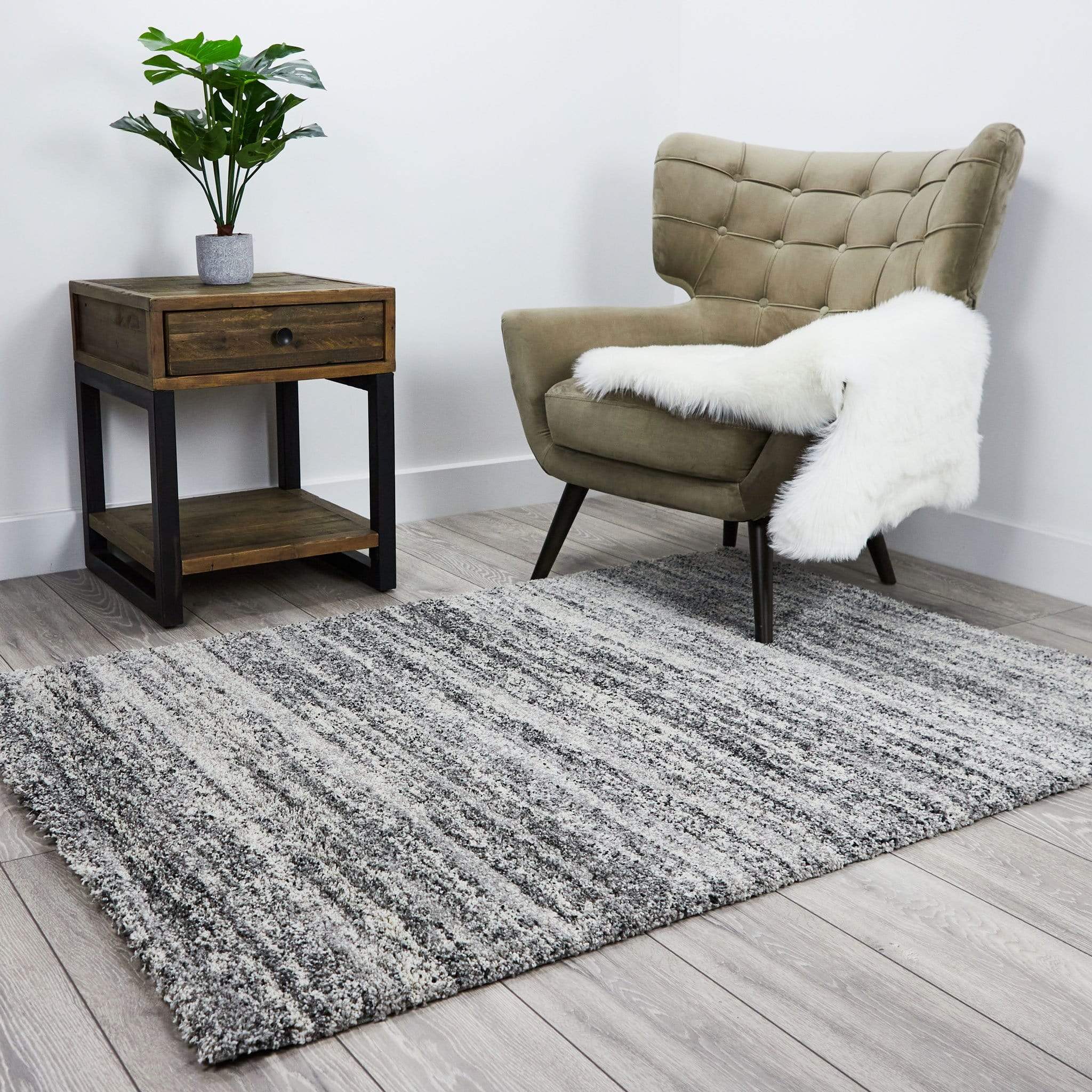 Berber Style Grey Rug - Multiple Sizes | Taskers Online Store ...