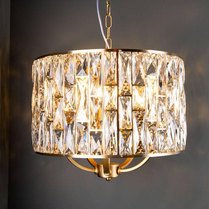 Florida 5 Light Medium Pendant Gold | Taskers Online Store, Liverpool ...